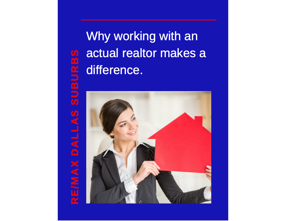 Why working with an actual realtor makes a difference.